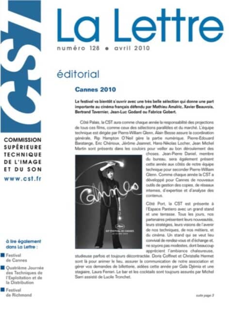 La Lettre - CST